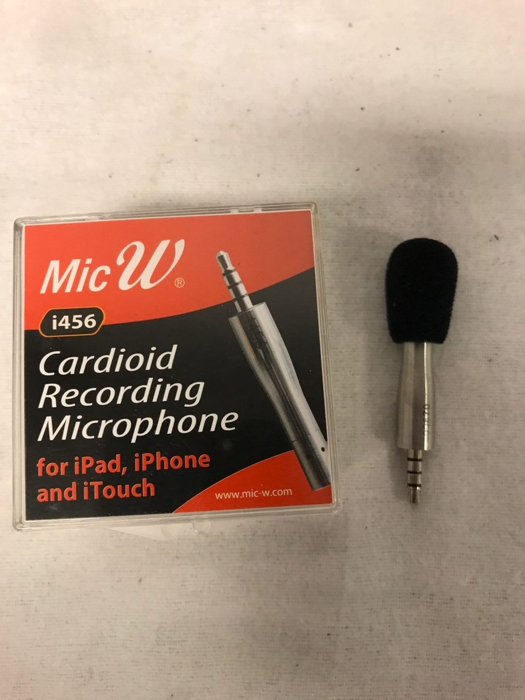MicW Mini Microphone Cardioide Including - Ampco Flashlight