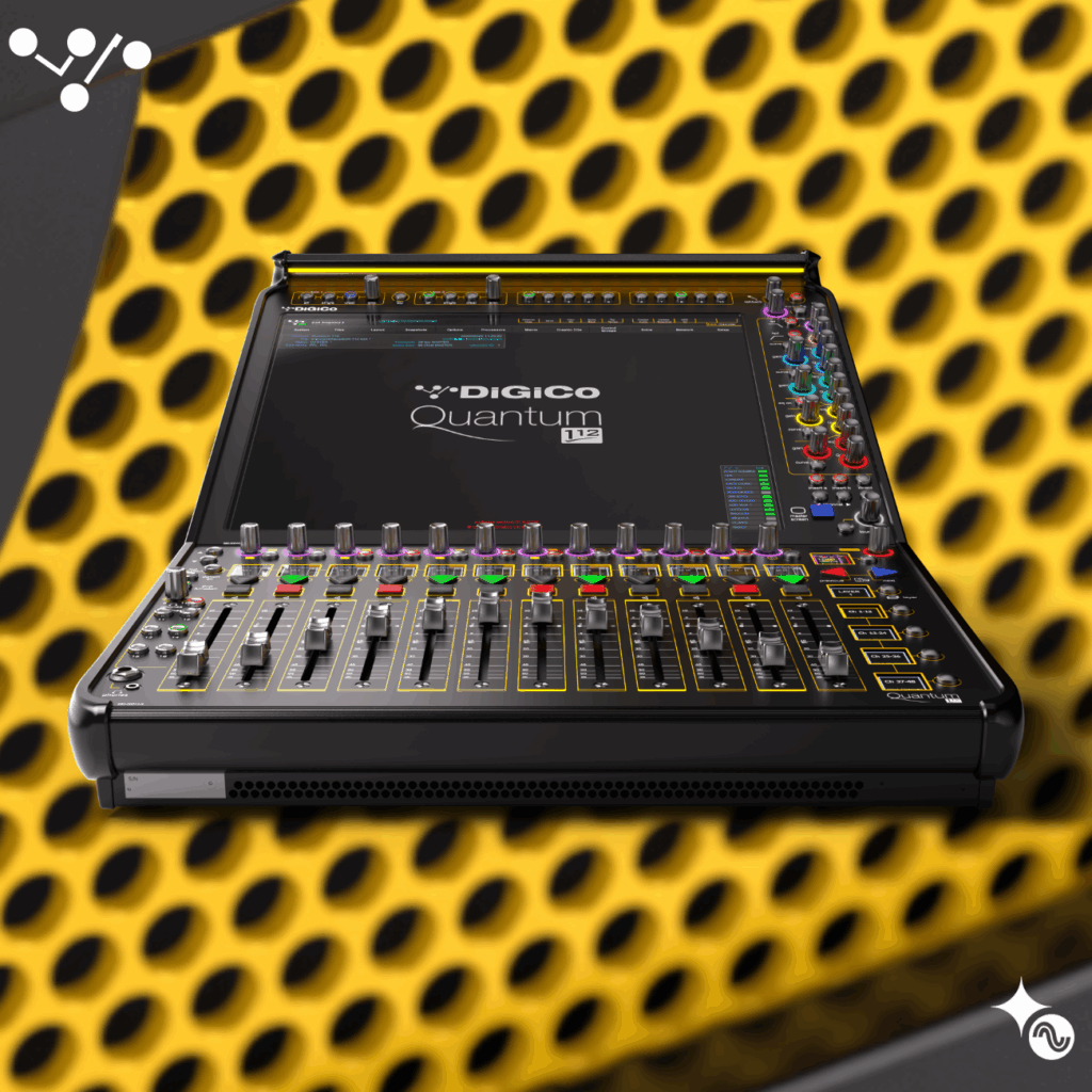 Nieuw: DiGiCo Quantum 112 - Ampco Flashlight